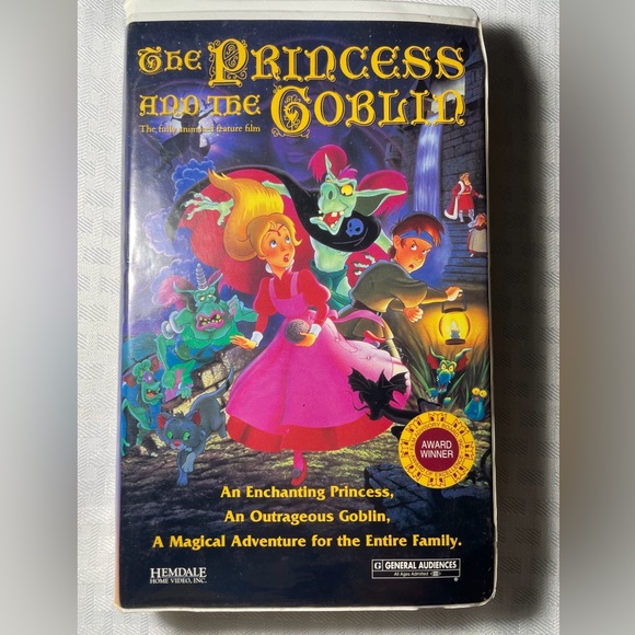 Other | The Princess And The Goblin Vhs 1994 Vintage Collectible ...